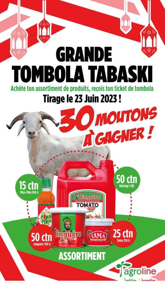 Actualités : Tombola Spéciale Tabaski – Agroline